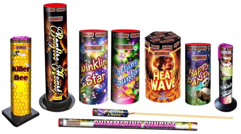 Buy Fireworks from Long Sutton Show Room and Collection Point