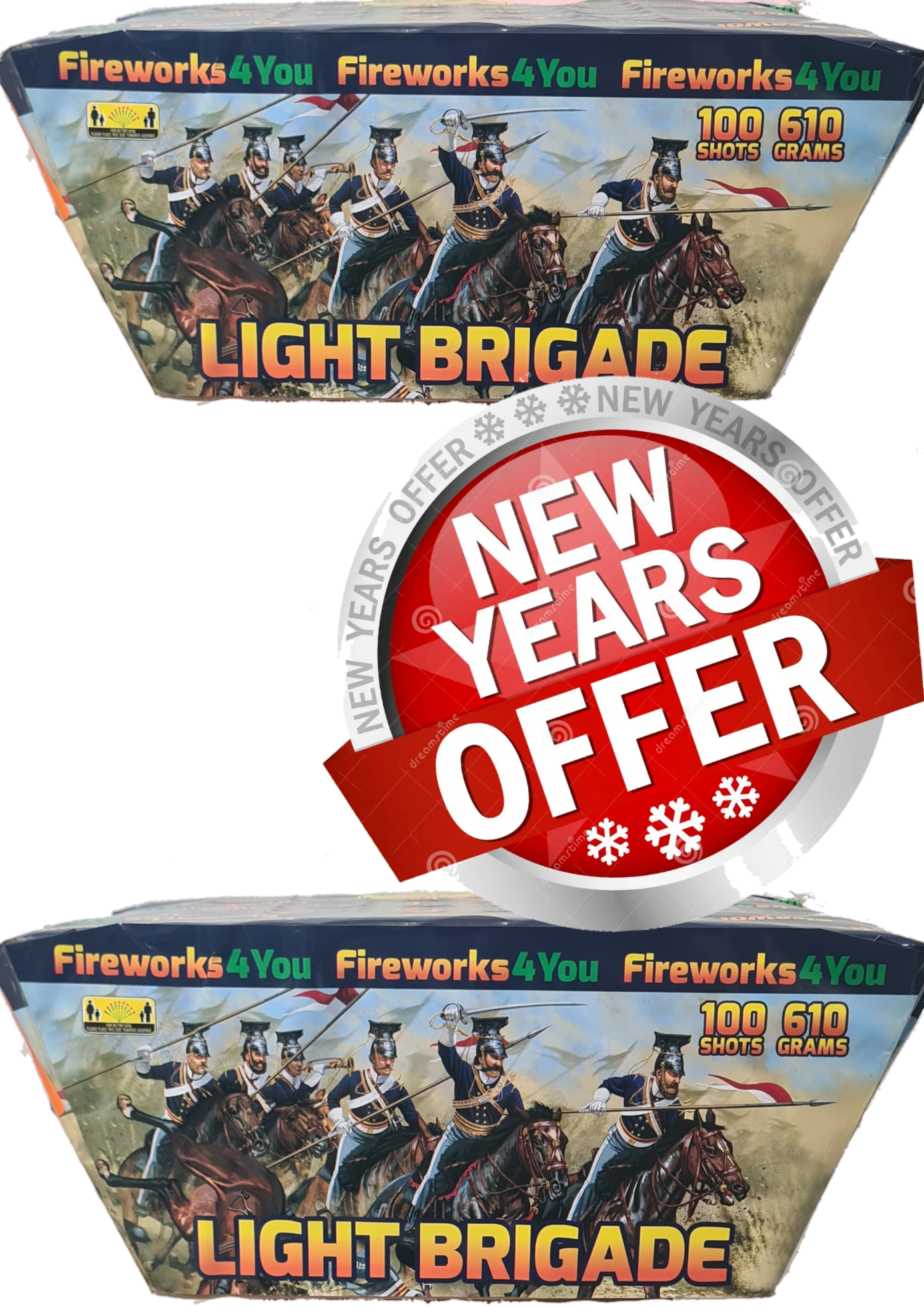 New Years Deal 2 Light Brigade - Fireworks 4 You